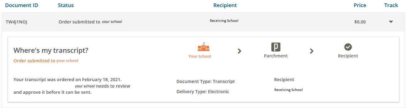 Order Status and Track Order