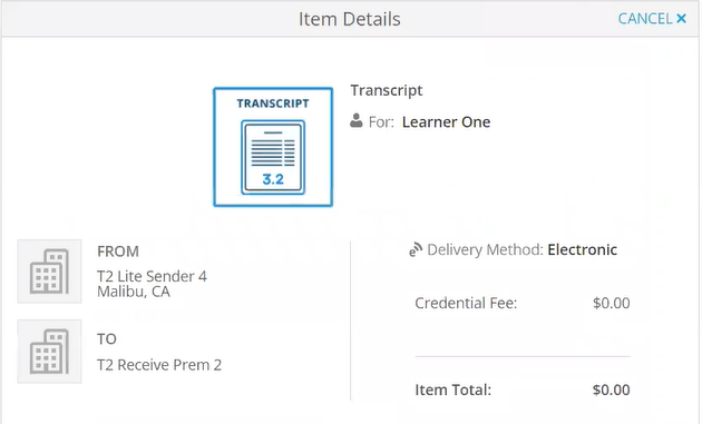 SENDedu Powered by Parchment Learner User Guide