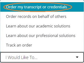 Sign up for College or University Records